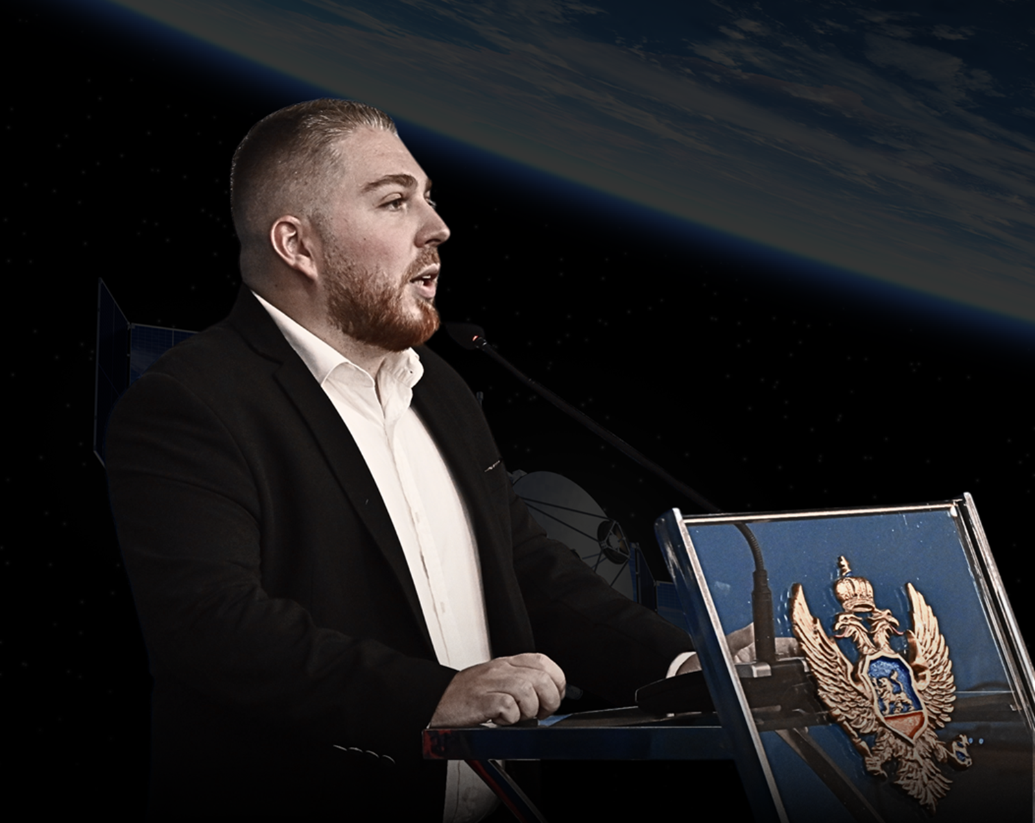 Filip Jovićević: Satelit i raketa koju razvijamo stavljaju Crnu Goru na ...